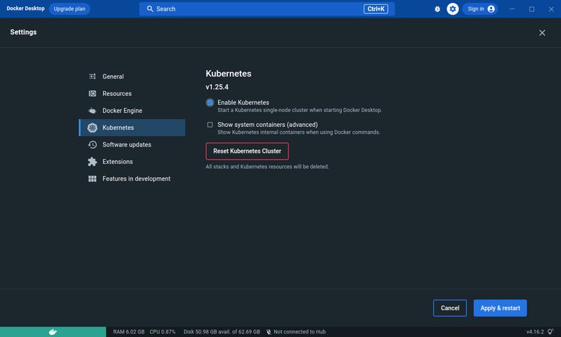 Docker Desktop And Kubernetes Blueshoe
